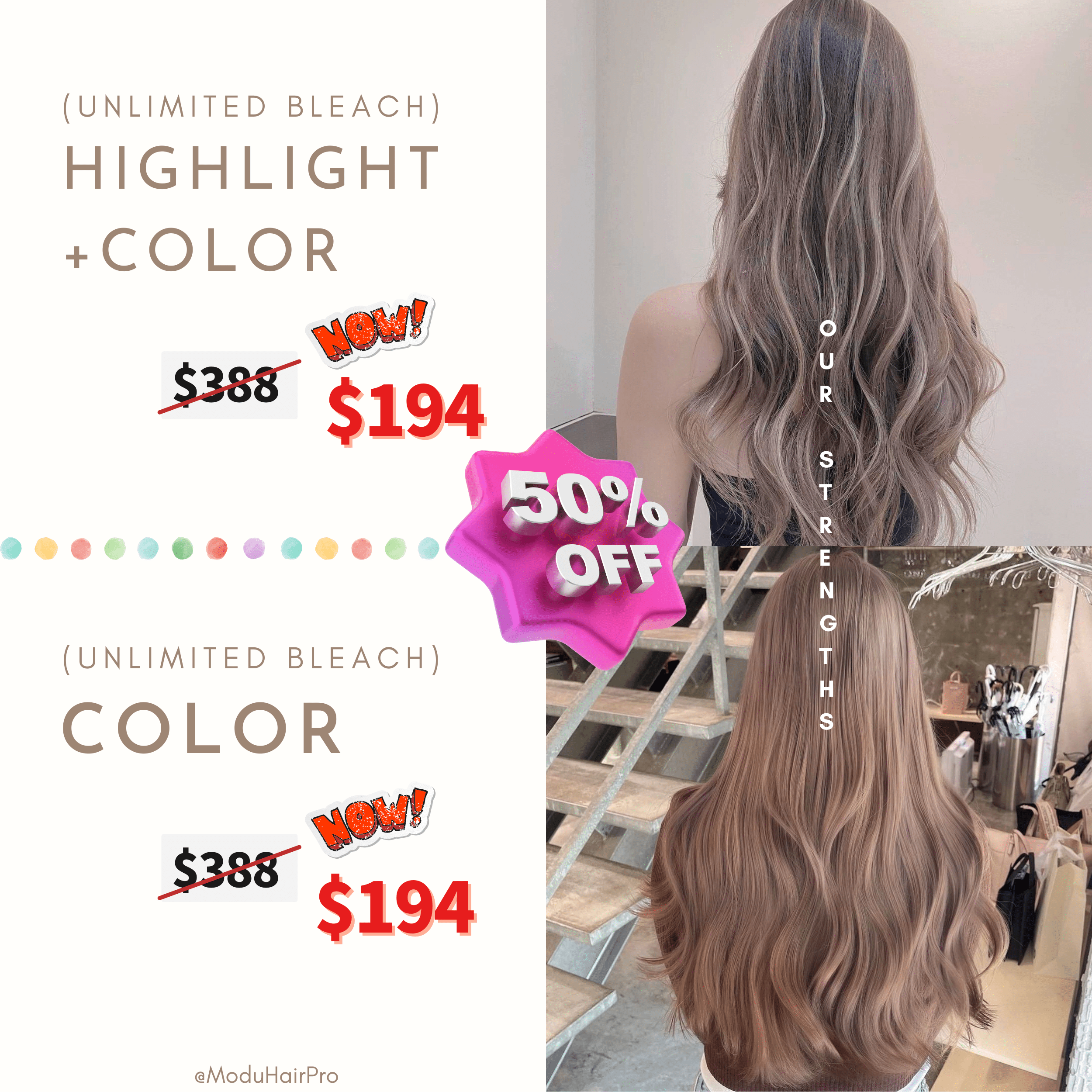 Singapore Salon Full Hair Treatment - Modu Hair Pro