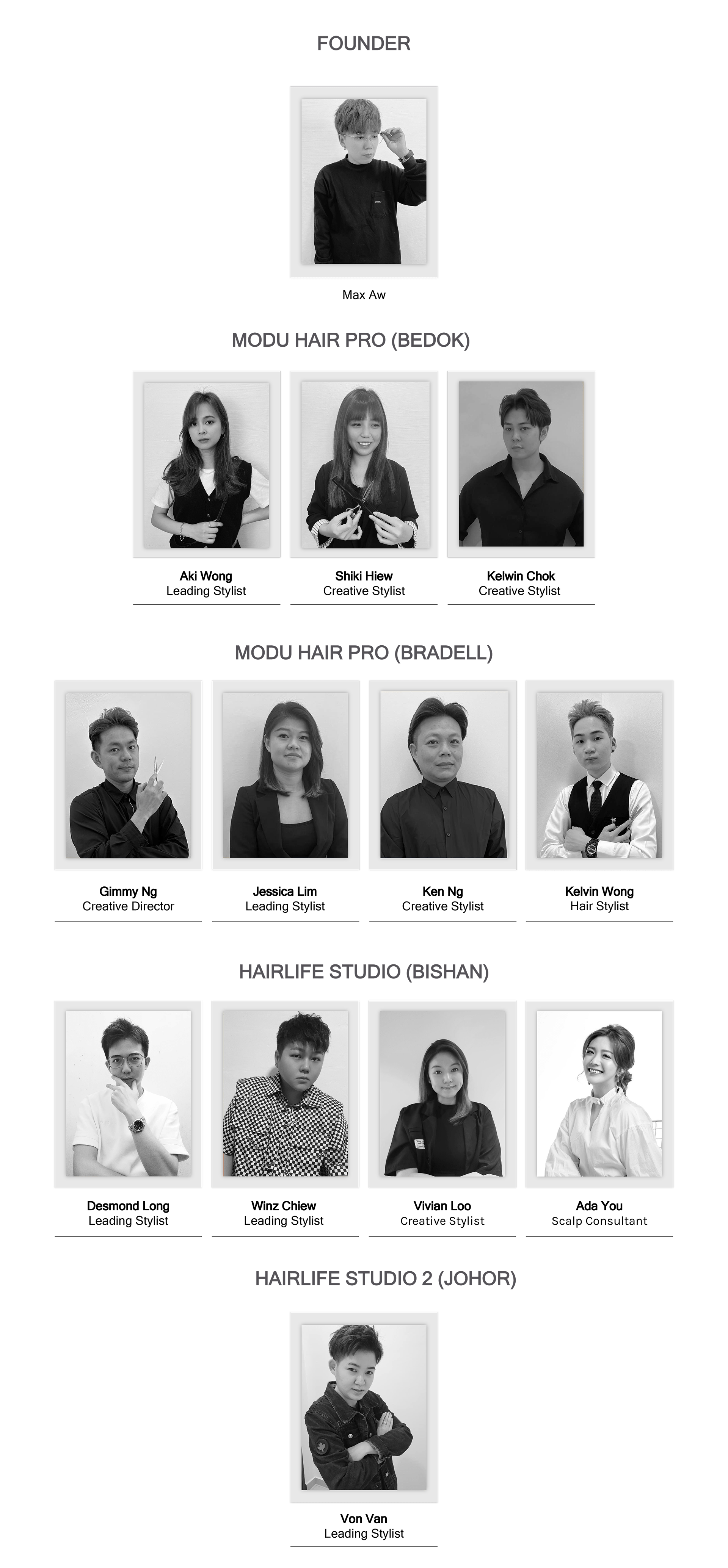 About Us | Hair Stylist Singapore - Modu Hair Pro