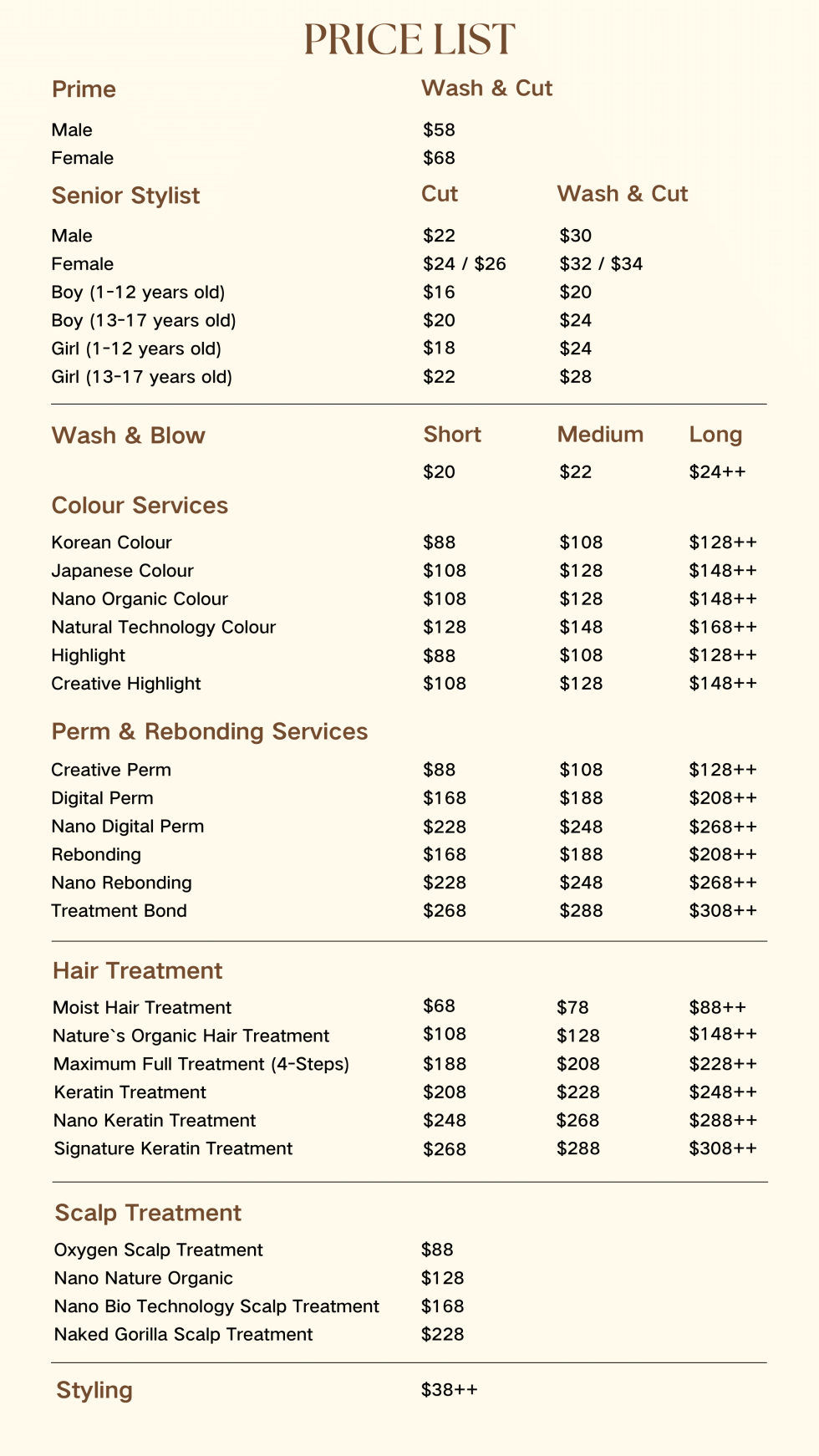 Services | Professional Hair Salon - Modu Hair Pro