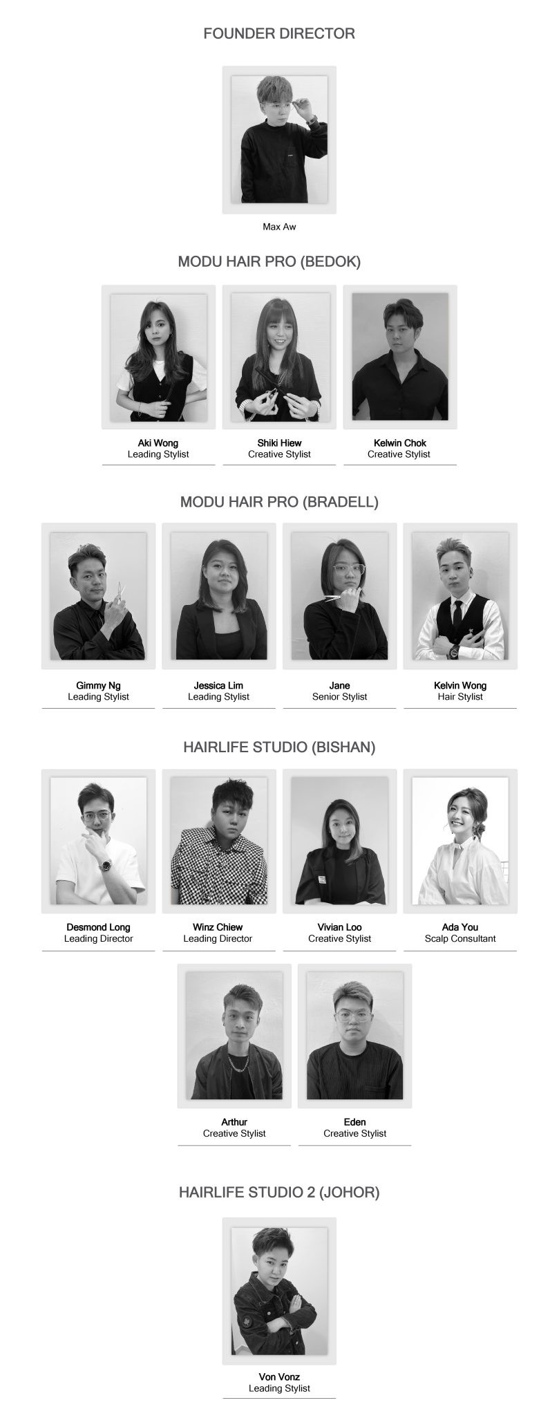 About Us | Hair Stylist Singapore - Modu Hair Pro